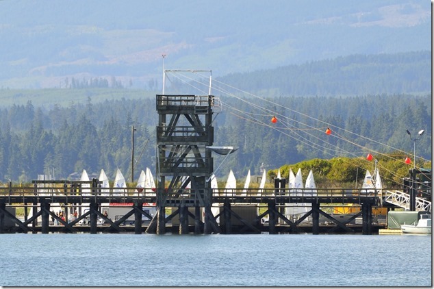 HMCS Quadra – across the estuary | Katherine Bickford