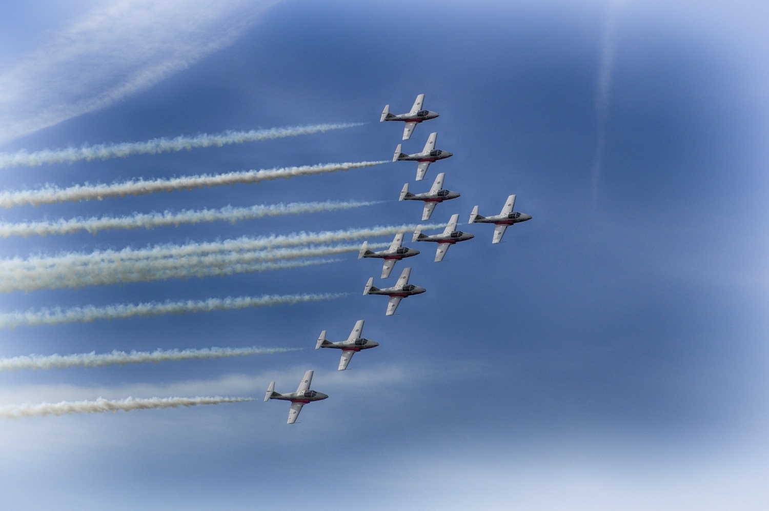 Snowbirds – Vulcan formation | Katherine Bickford